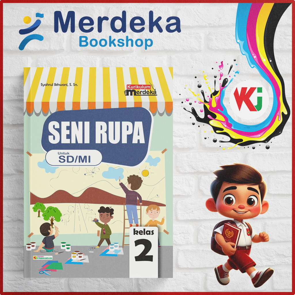 Jual Buku Siswa Seni Rupa SD/MI Kelas 2 Kurikulum Merdeka - Wahana Karya Jaya | Shopee Indonesia