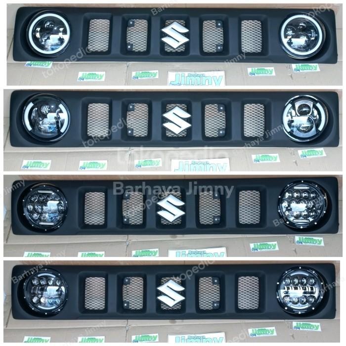 Jual GRILL KATANA JIMNY MODEL GRILLE NEW JIMMNY HUMMER SET DAYMAKER ...