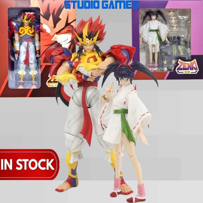 Jual Dasin Model Kishin Douji Zenki - Zenki & Chiaki Enno 1/10 Figure ...