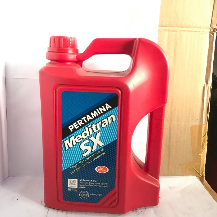 Jual oli pemina Meditran SX 15W-40 Diesel SAE 15W-40 4 Liter | Shopee Indonesia