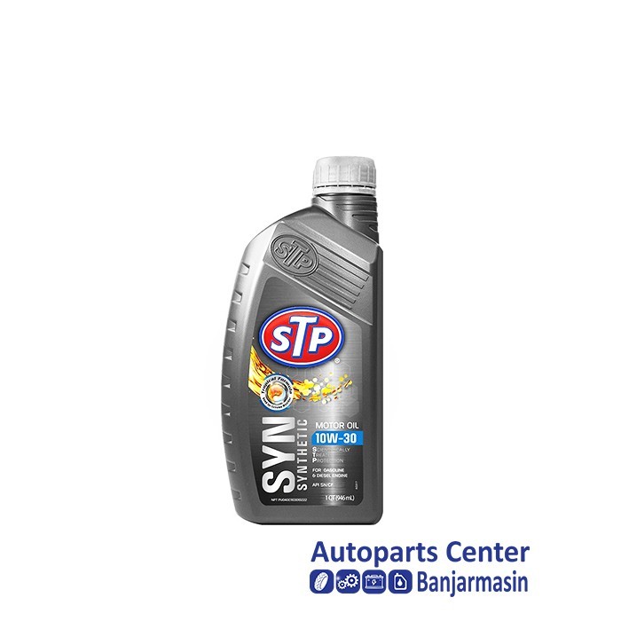 Jual STP SYNTHETIC MOTOR OIL SAE 10W30 946ML | Shopee Indonesia