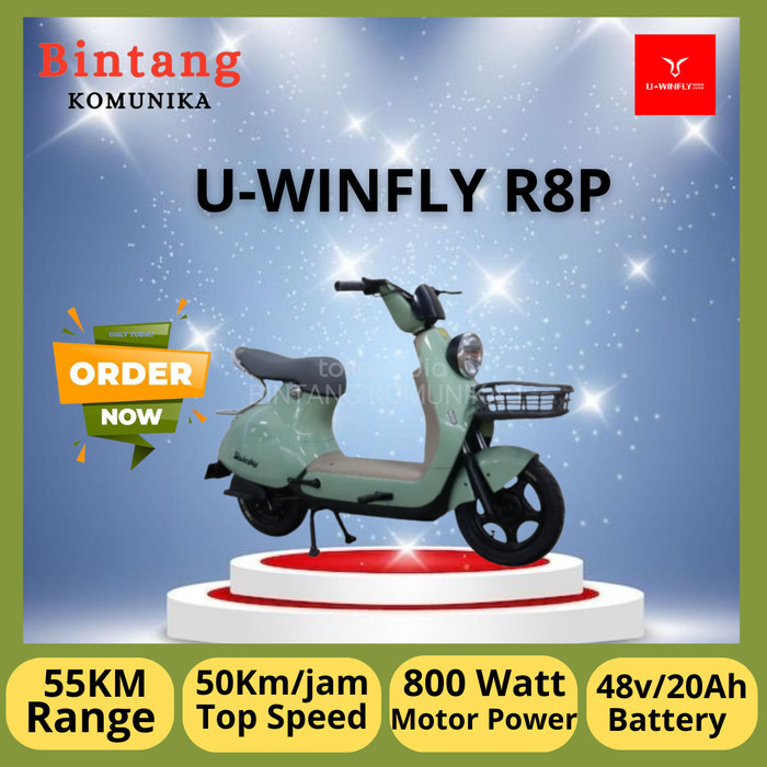 Jual Sepeda Listrik Uwinfly R8P,RF8 800 Watt New | Shopee Indonesia