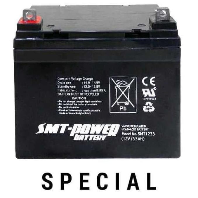 Jual Battery Smt Power 12v 33Ah | Shopee Indonesia