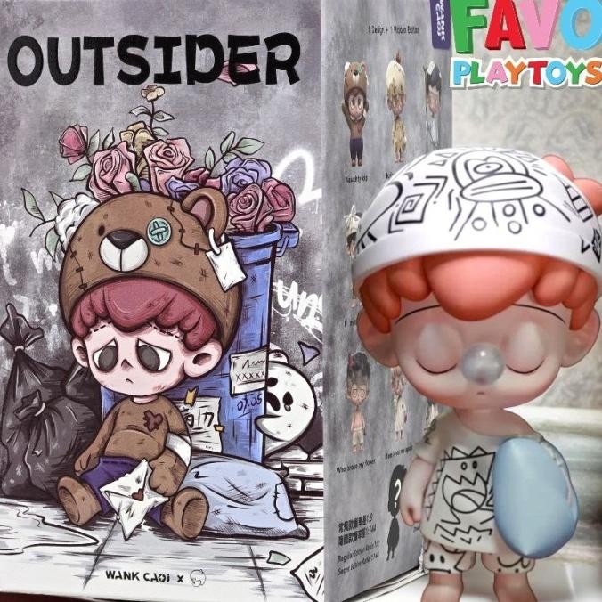 Jual Sale!! Wank Caoj X Emor Outsider Series Blind Box Figure Set ...