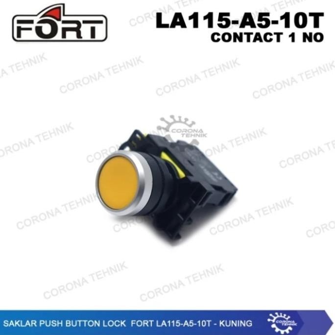 Jual Push Button 22mm LA115-A5-10T (Push Lock - Push Release) FORT CVRA ... Jual Push Button 22mm LA115-A5-10T (Push Lock - Push Release) FORT CVRA ...