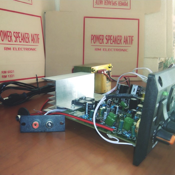 Jual Kit Power Speaker Aktif Mono Lengkap Bluetooth+Trafo | Shopee Indonesia
