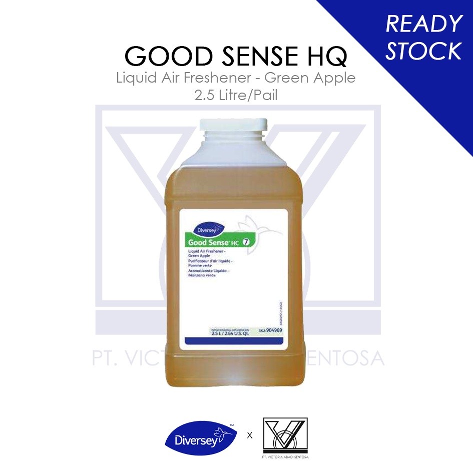 Jual Diversey Good Sense HQ - Liquid Air Freshener - Green Apple ...