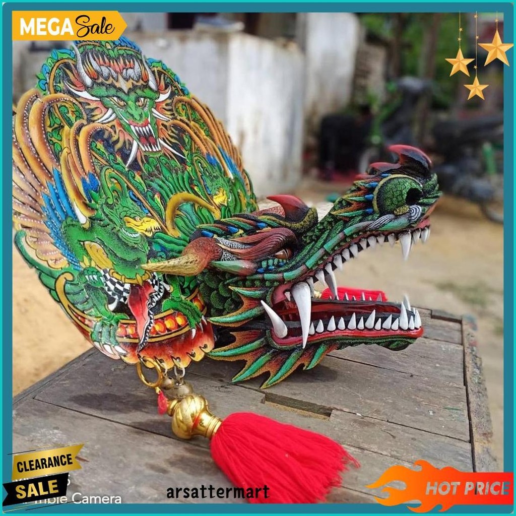 Jual Terlaris Barongan Devil Sungut Full Kayu Asli Ukuran 14 Bonus ...