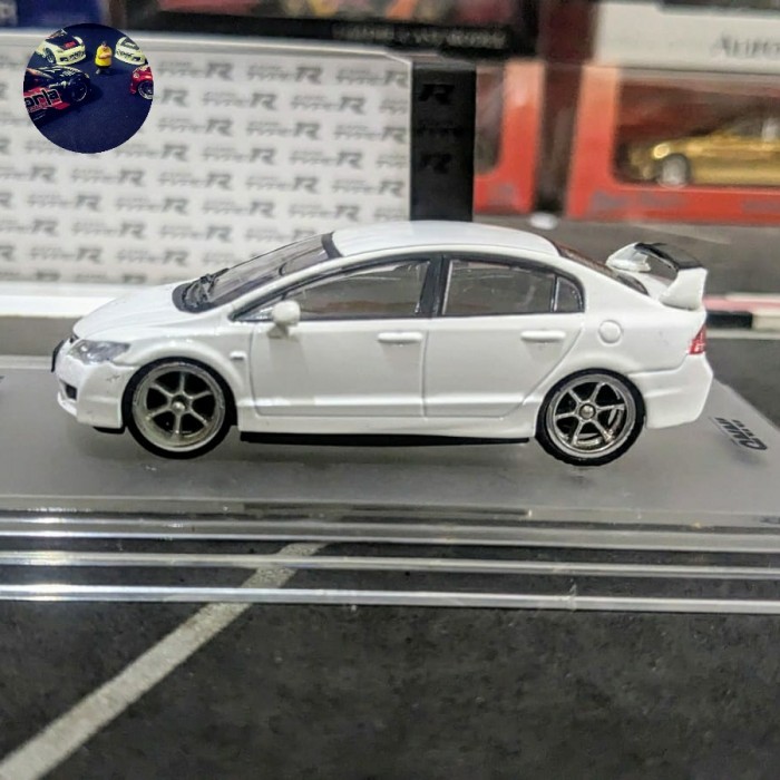 Jual Diecast Inno64 Honda Civic Type R FD2 white 1:64 swap velg dan ban | Shopee Indonesia