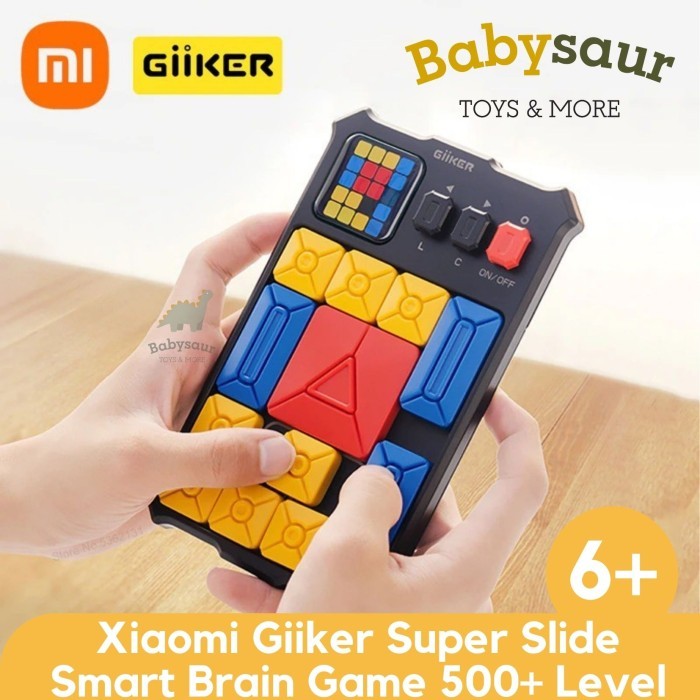 Jual Giiker Super Slide Puzzle 3D Geser Mainan Edukasi Board Game Anak ...