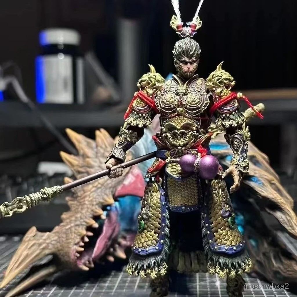 Jual Popular3DPrint Black Myth Wukong Sun Dasheng Color Hand Office ...