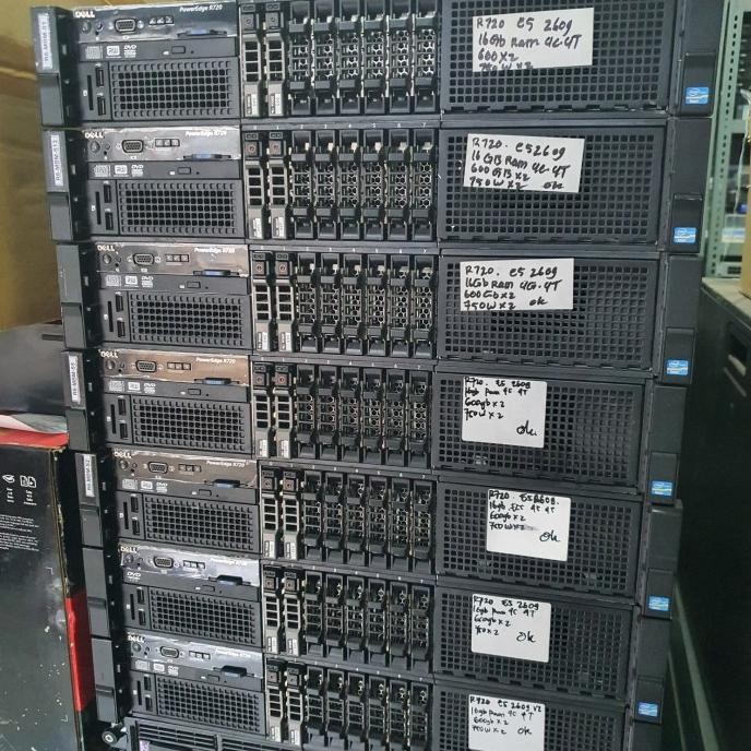 Jual Server Dell PowerEdge R720 Rackmount 2U Mikrotik x86 Dual Xeon ...