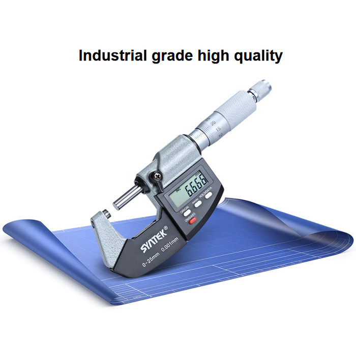 Jual Digital Micrometer 0.001Mm Syntek Micro Meter Mikrometer 0.001 Mm ...