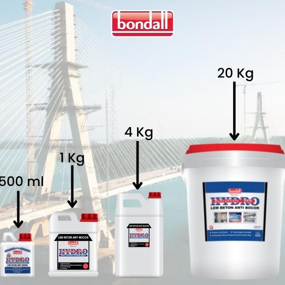 Jual Bondall Hydrocrete Sbr Lem Beton Anti Bocor - 1 Kg Kode Produk ...