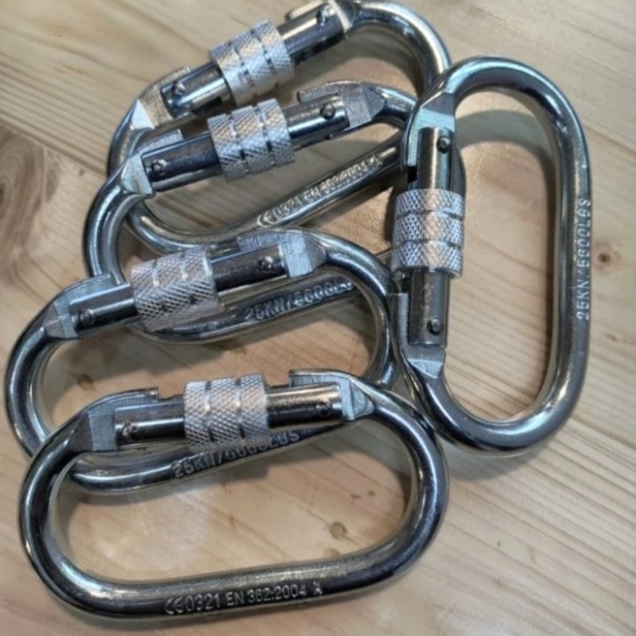 Jual Plan Carabiner 25 Kn Safety For Climbing / Carabiner Panjat Tebing ...