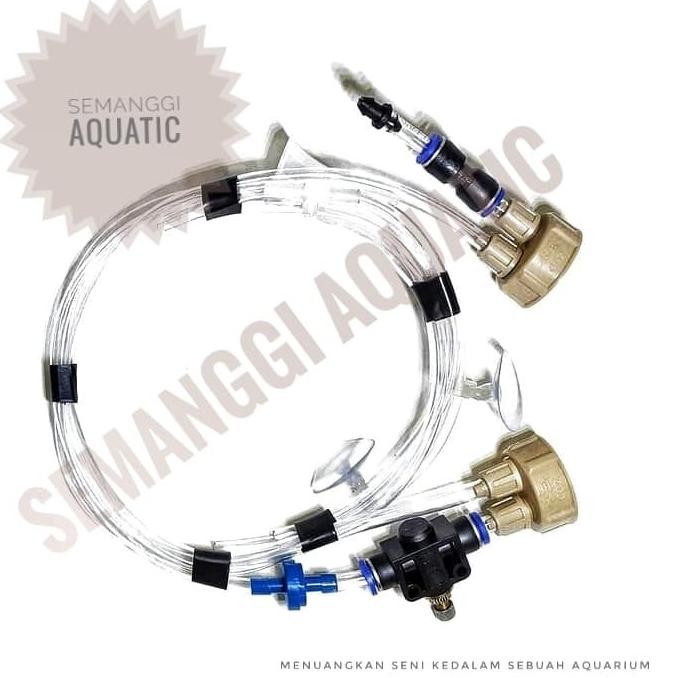 Jual PAKET CO2 DIY KIT / GENERATOR CO2 KIT / CHECK VALVE / DIFFUSER CO2 ...