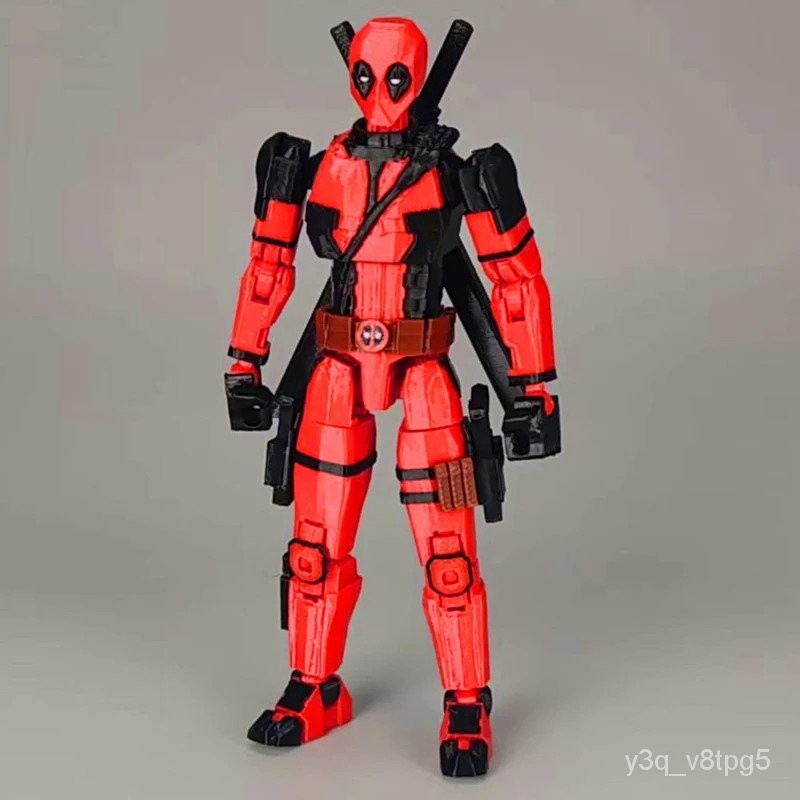 Jual 3D Printed Deadpool Marvel Legends Superheros Toys Action Figures ...