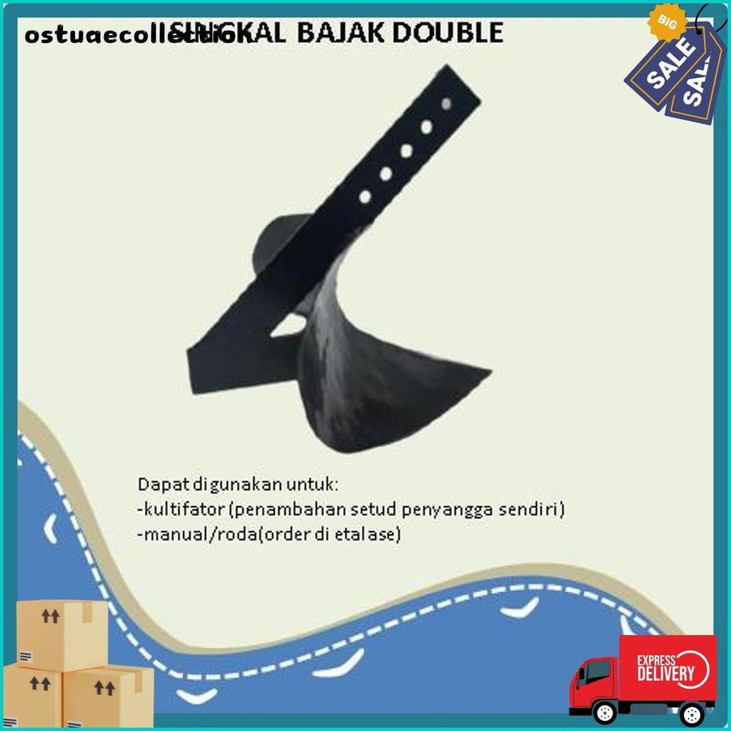 Jual Alat Singkal Bajak Double Portable Pertanian (Lagi Viral) | Shopee ...
