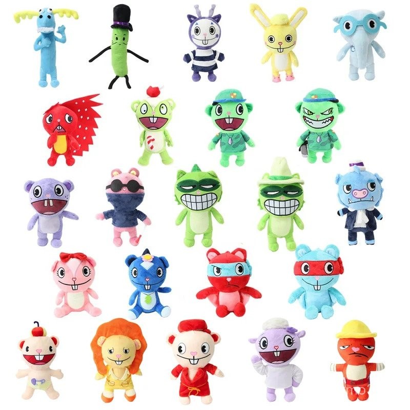 Jual New 23 Style Happy Tree Friends Plush Toy Lumpy Petunia Nutty ...