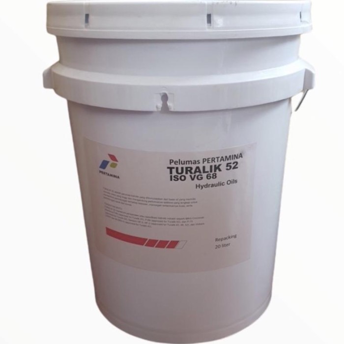 Jual Masih! Oli Hidrolik Pertamina Turalik 52 Hydraulic Oil | Shopee ...