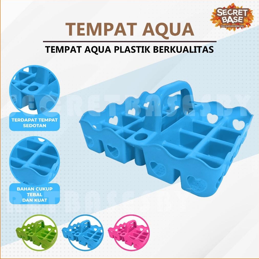 Jual gha-65 TEMPAT AQUA GELAS ISI 16 - Dengan Lubang Sedotan / Tray Air ...
