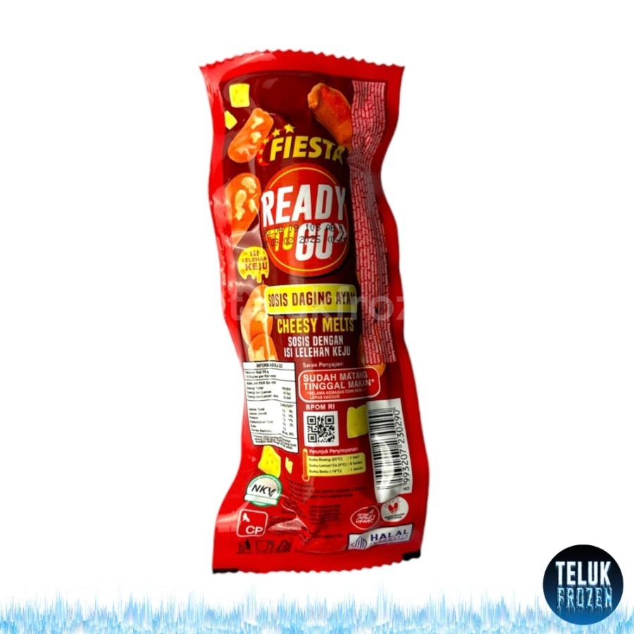 Jual Fiesta ready to go sosis daging ayam rasa keju 65g 65 gr gram ...