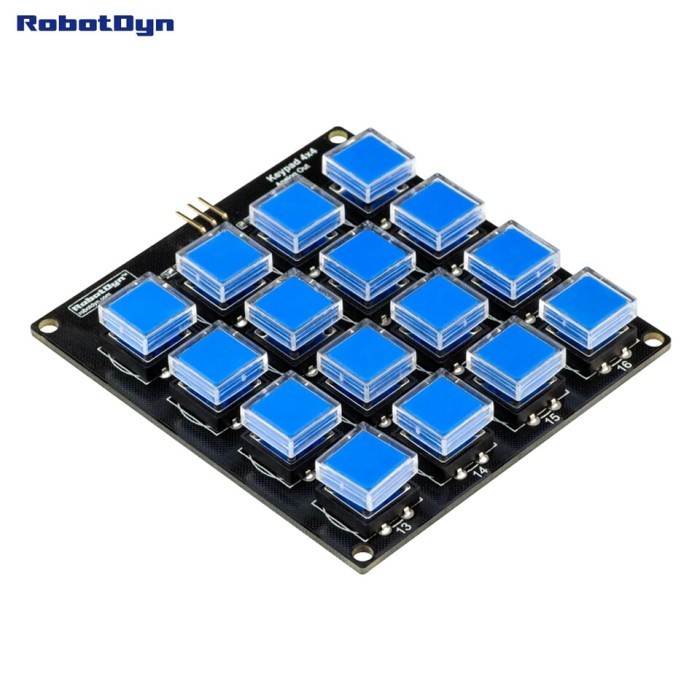 Jual ANALOG MULTI BUTTON 16 CHANNEL BY ROBOTDYN + CAP PUSH BUTTON READY ...