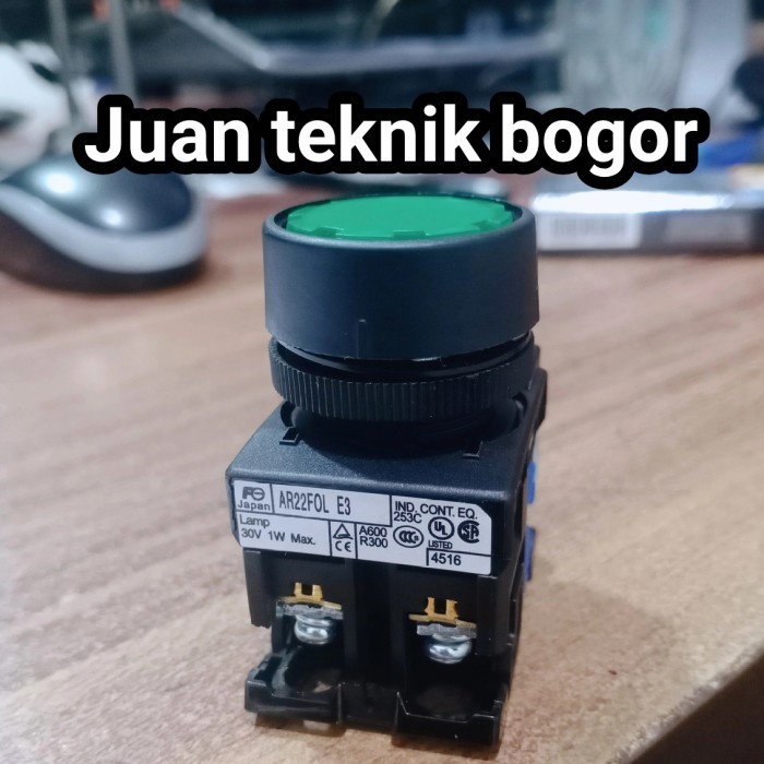 Jual PUSH BUTTON LAMP AR22FOL-10E3G AR22FOL 10E3G FUJI HIGH QUALITY ...