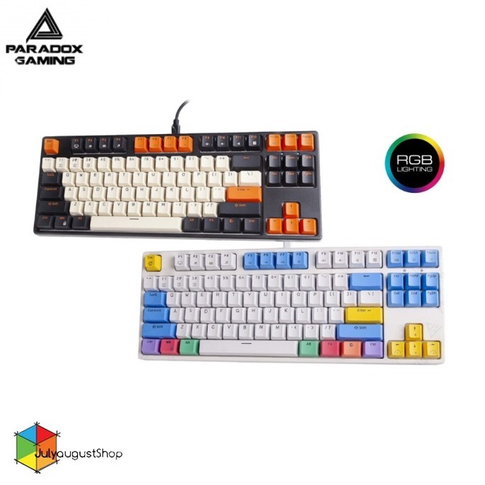 Jual TERBARU!! Paradox Gaming Ghost87 / Ghost 87 V2 RGB - Mechanical ...