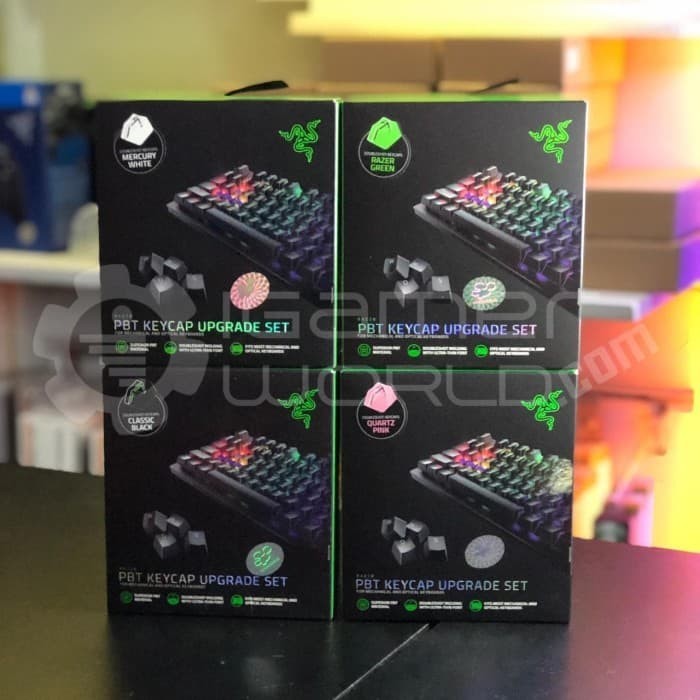 Jual PROMO!! Razer PBT Keycaps for Mechanical Gaming Keyboard | Shopee ...