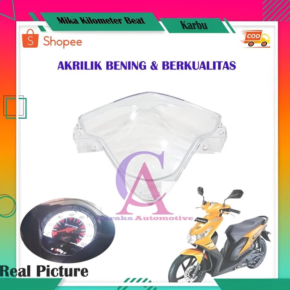 Jual Original Mika Mica Kaca Speedometer Kilometer Spedometer Honda Beat Karbu Carbu 2008 2009 ...
