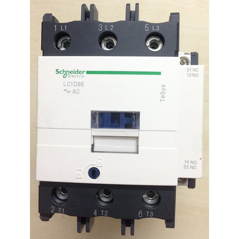 Jual SCHNEIDER CONTACTOR 95A AC3 45 KW COIL 48VAC LC1D95E7 | Shopee ...