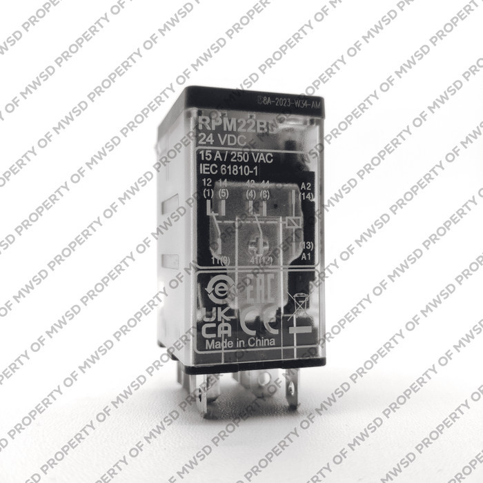 Jual SCHNEIDER RELAY PLUG IN 2CO 15A DENGAN LED 24VDC RPM22BD | Shopee Indonesia