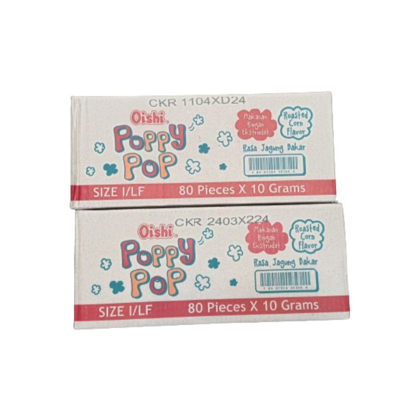 Jual Oishi Poppy Pop 10 Gr Per Dus Isi 80 Pcs | Shopee Indonesia