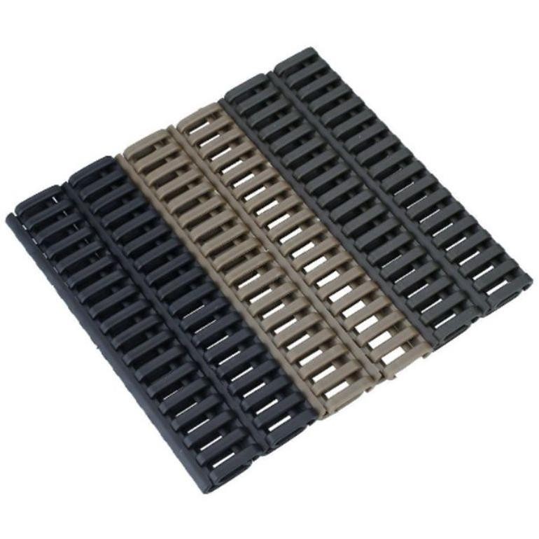 Jual Premium 4 Pcs/Set Handguard Heat Fish Bone Resistant Ladder Rubber ...