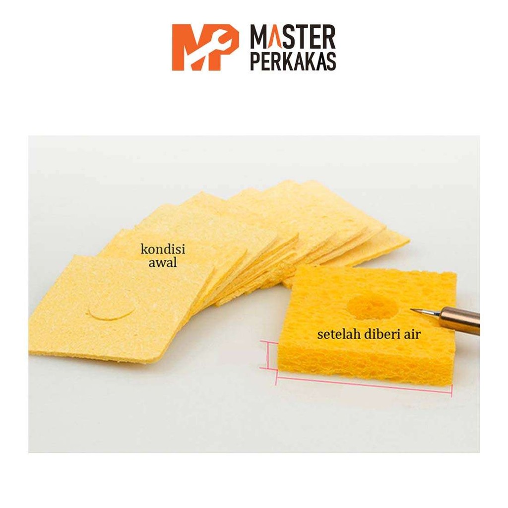 Jual Spons Busa Pembersih Mata Solder MP/ Tip Cleaner Sponge | Shopee ...