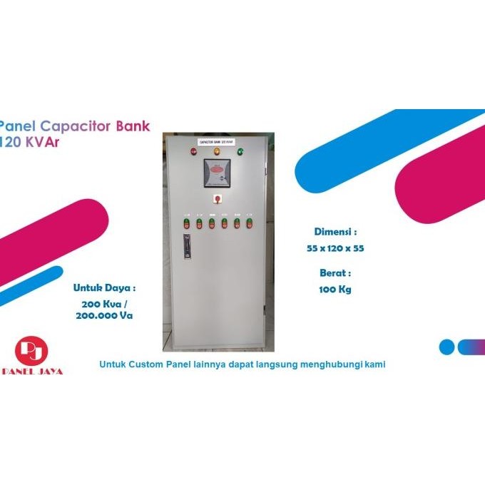 Jual Panel Capacitor Bank 120 KVAr (Pcking 1) | Shopee Indonesia