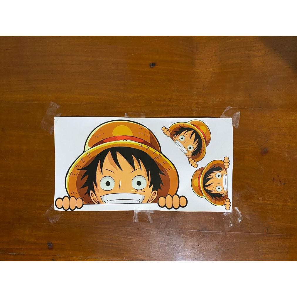 Jual STICKER ONE PIECE-ANIME-STICKER LUFFY-STIKER AESTHETIC LAPTOP HP ...