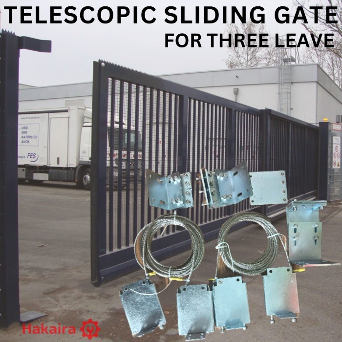 Jual Telescopic Sliding Gate Three Leave - Two Leave - Surabaya Harga ...