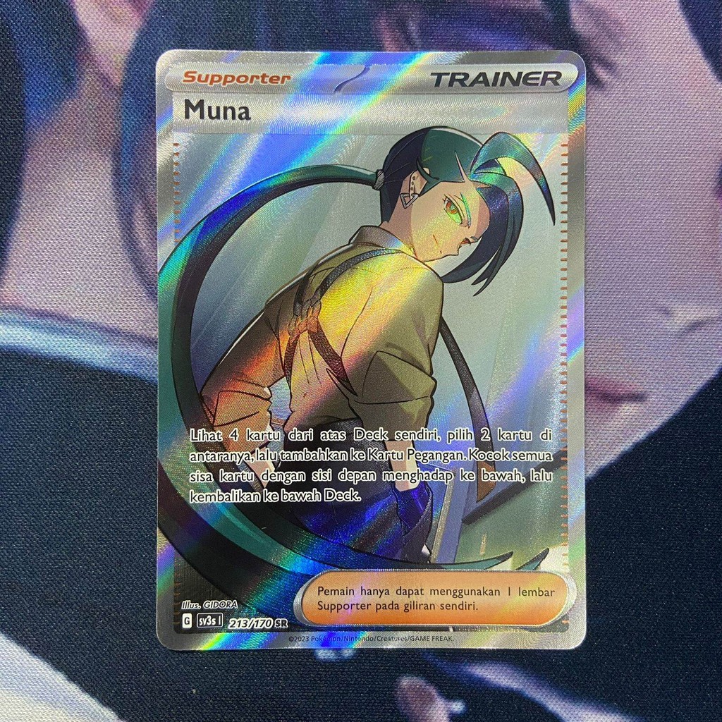 Jual pokemon (ID) muna - SV3s 213/170 - SR | Shopee Indonesia
