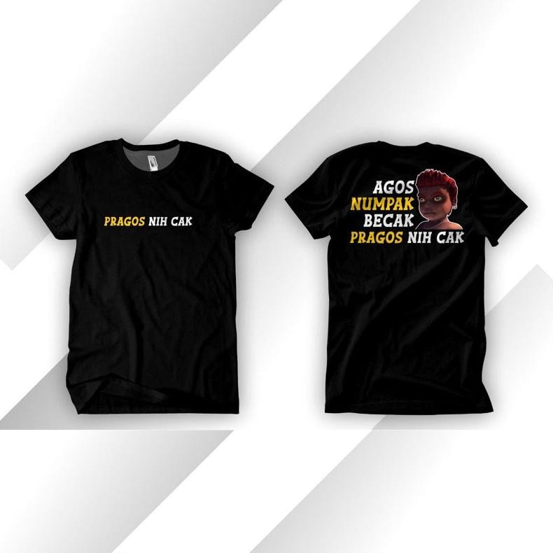 Jual Promo Kaos Distro Pragos Nih Cak Kaos Pragos Kaos Kata Pragos Lucu ...