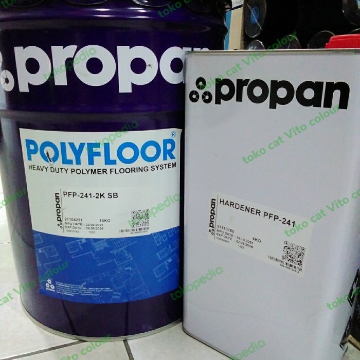 Jual Sale Cat Epoxy lantai PROPAN POLYFLOOR PRIMER PFP-241 2K SB(20KG ...