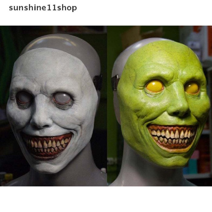 Jual /////] Sho Topeng Setan Seram Untuk Cosplay Halloween | Shopee ...
