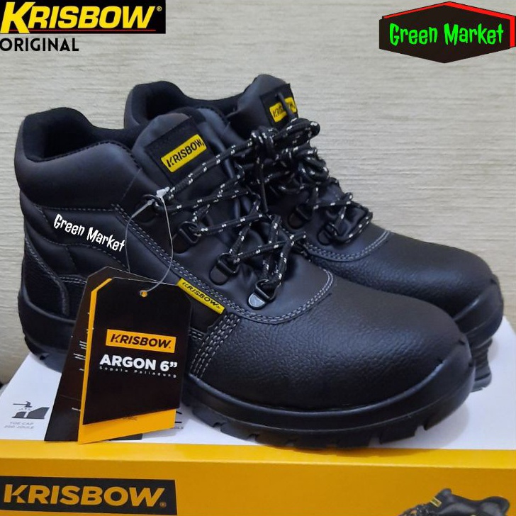 Jual WYI919 Sepatu Safety Krisbow ARGON 6" || Safety Shoes Krisbow ...