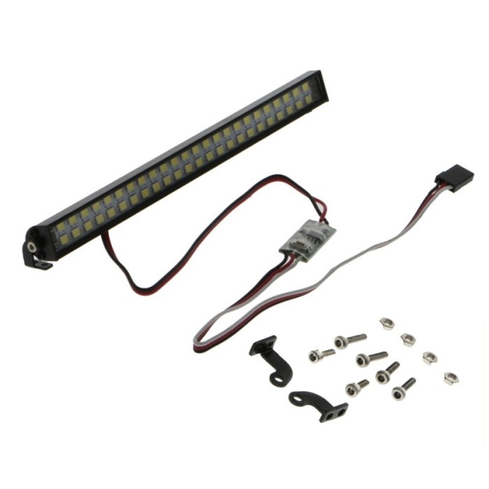 Jual LIGHT BAR 48 LED ROOF LAMP RC 1/10 AXIAL SCX10 RC4WD D110 D90 ...
