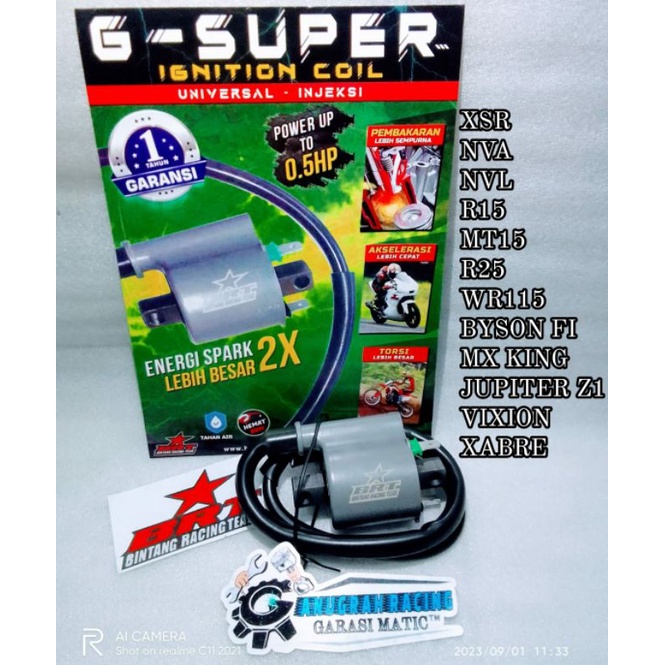 Jual COIL BRT KOIL G-SUPER INJEKSI MX KING VIXION 150 NVA NVL XABRE XSR ...