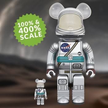 Jual Bearbrick Project Mercury Astronaut 400% 100% Be@rbrick | Shopee ...