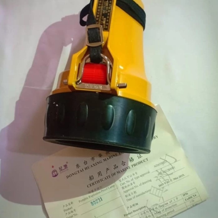 Jual Senter Explosion Proof Rechargeable Flashlight Torch Anti Ledak ...