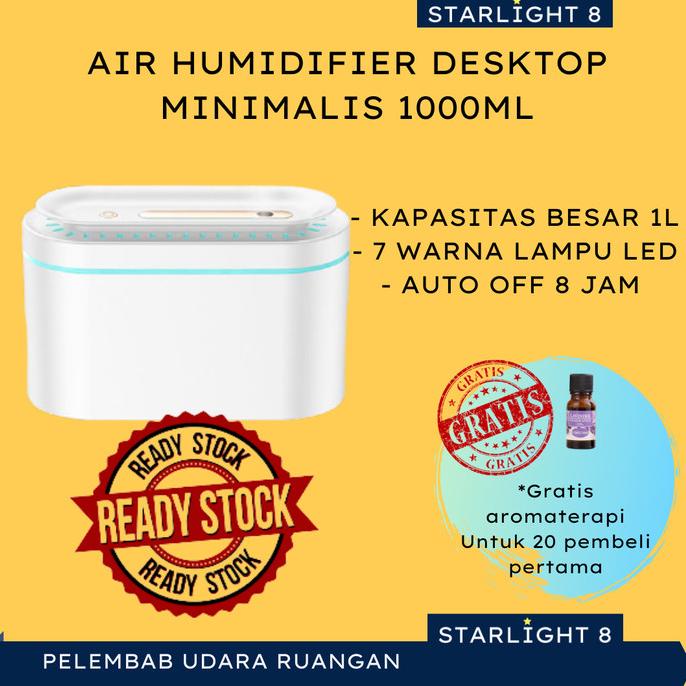 Jual Air Humidifier Pelembab Udara Ruangan Minimalis Kapasitas Besar ...
