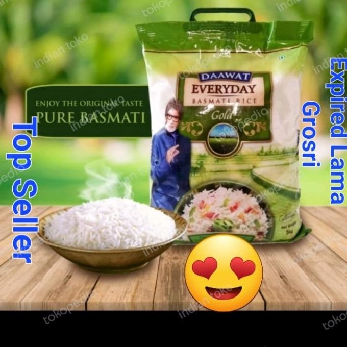 Jual DAAWAT EVERYDAY BASMATI RICE GOLD 5 KG | Shopee Indonesia